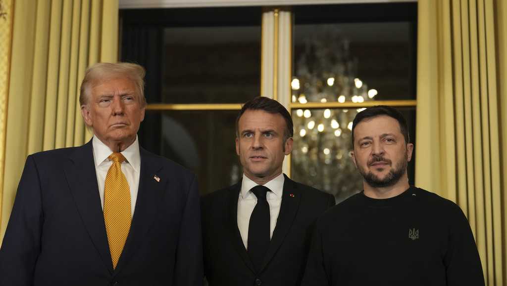 Macron hosts Trump in Paris for Notre Dame reopening
