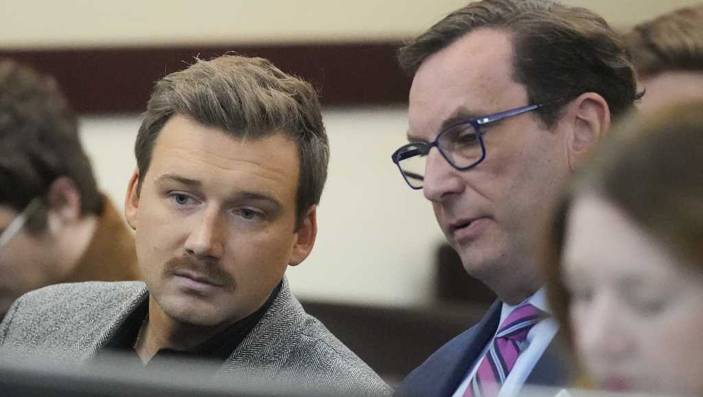 Country star Morgan Wallen sentenced in chair-throwing case