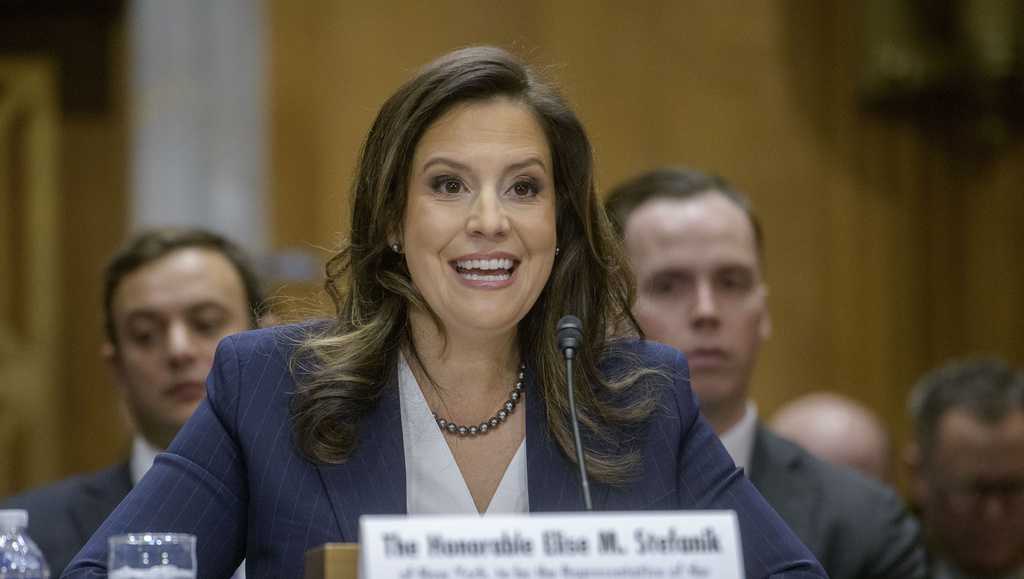 Stefanik pledges an 'America First' agenda at the UN