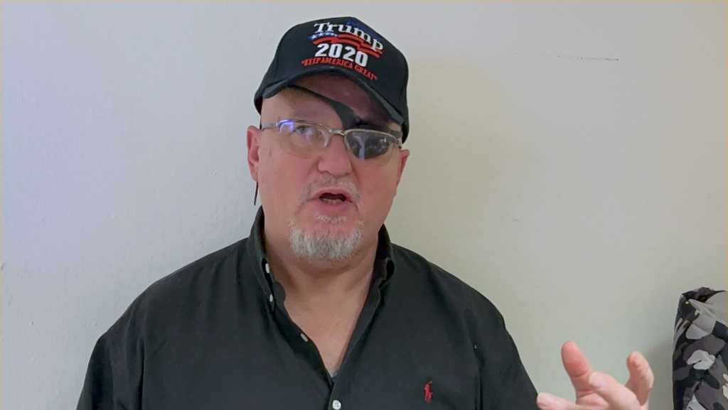 Stewart Rhodes visits Capitol Hill after Trump grants clemency