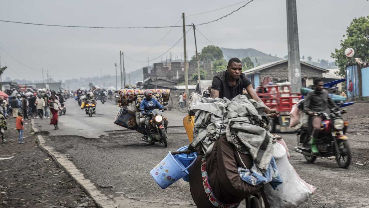 Congo's Rwanda-backed rebels say they have taken control of Goma