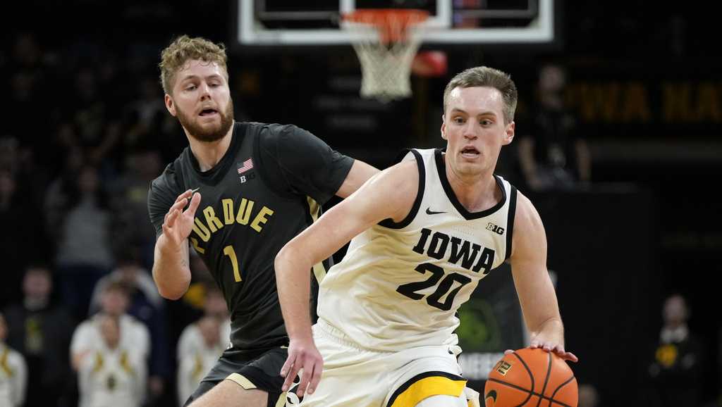 Hawkeye basketball: Iowa's upset bid falls short against No. 7 Purdue