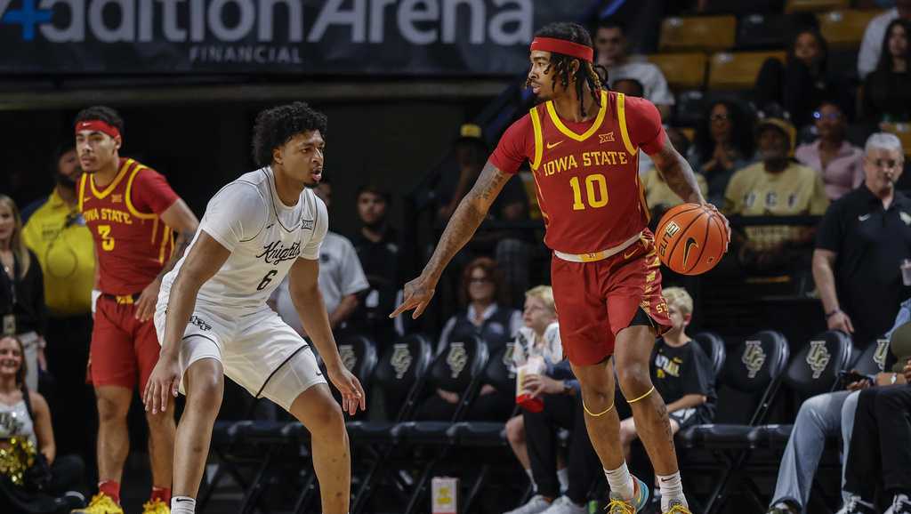 Keshon Gilbert leads Iowa State's balanced attack with 15 points in 77 ...