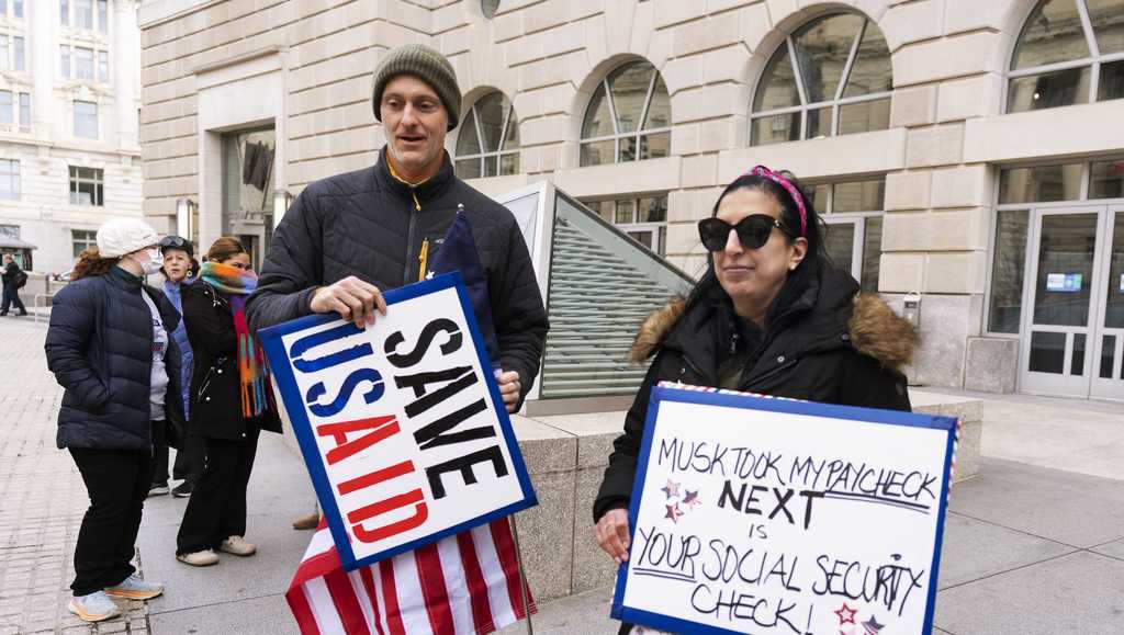 Lawsuit describes Musk's DOGE teams overseeing the ending of hundreds ...