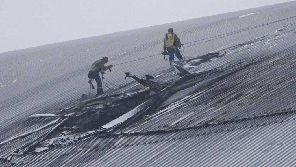 A drone pierced the outer shell of Ukraine's Chernobyl nuclear plant ...