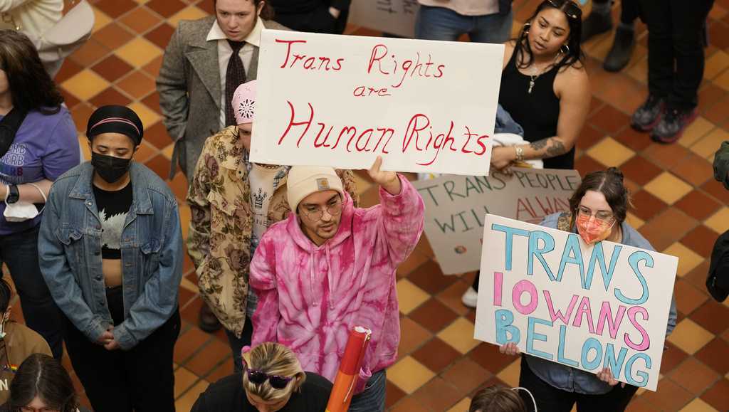 A bill that would strip gender identity protections from Iowa's civil ...