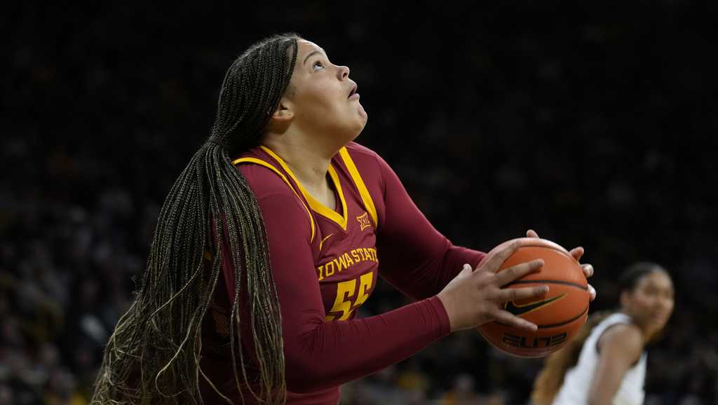 Crooks, Williams power Iowa State women to lopsided win over Sacred Heart