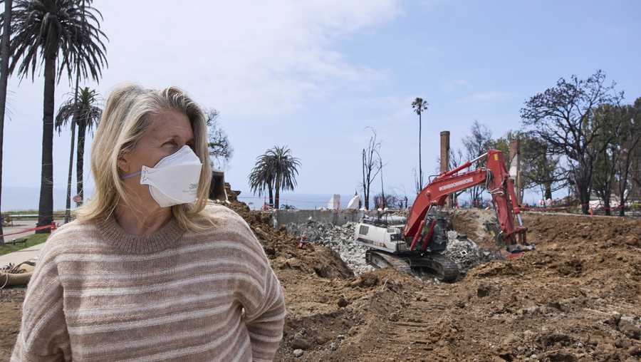 Los Angeles homeowners begin to rebuild after devastating wildfires