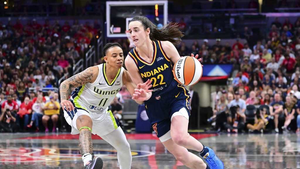 Clark, Fever get best of Bueckers, Wings in first pro matchup of WNBA stars