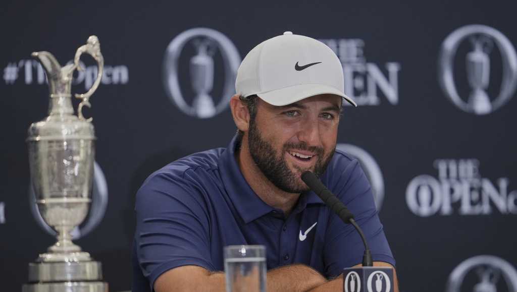 Scottie Scheffler says comparisons to Tiger Woods 'a bit silly'