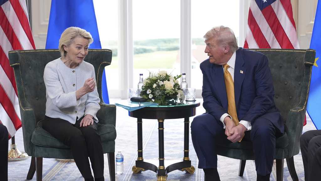 Trump reaches 15% tariff trade agreement with European Union
