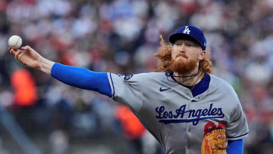 Pitcher Dustin May dealt to Red Sox near league trade deadline, per ...