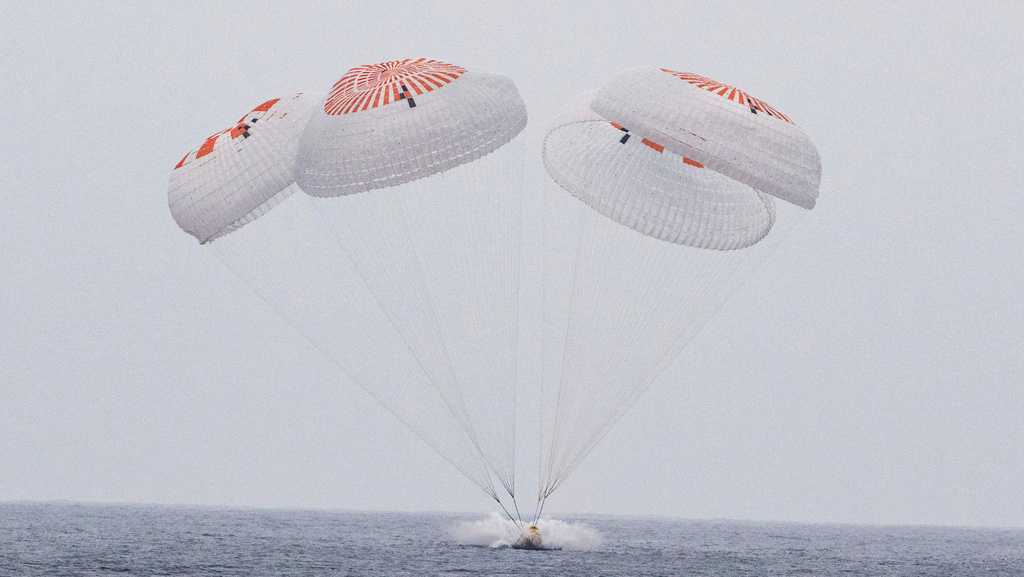 Astronauts return to Earth with SpaceX after 5 months at the ...