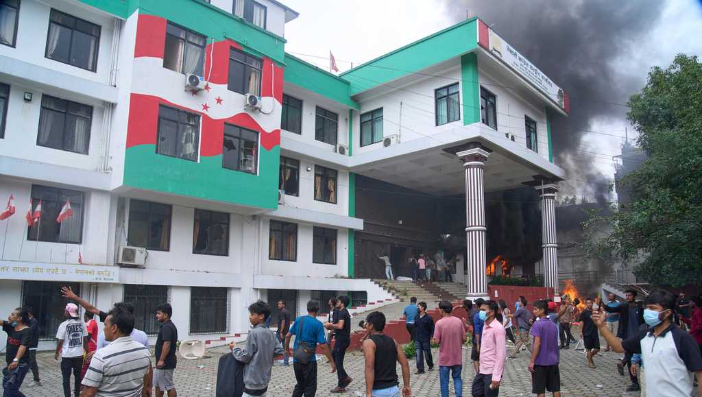 Nepal’s prime minister resigns following violent protests