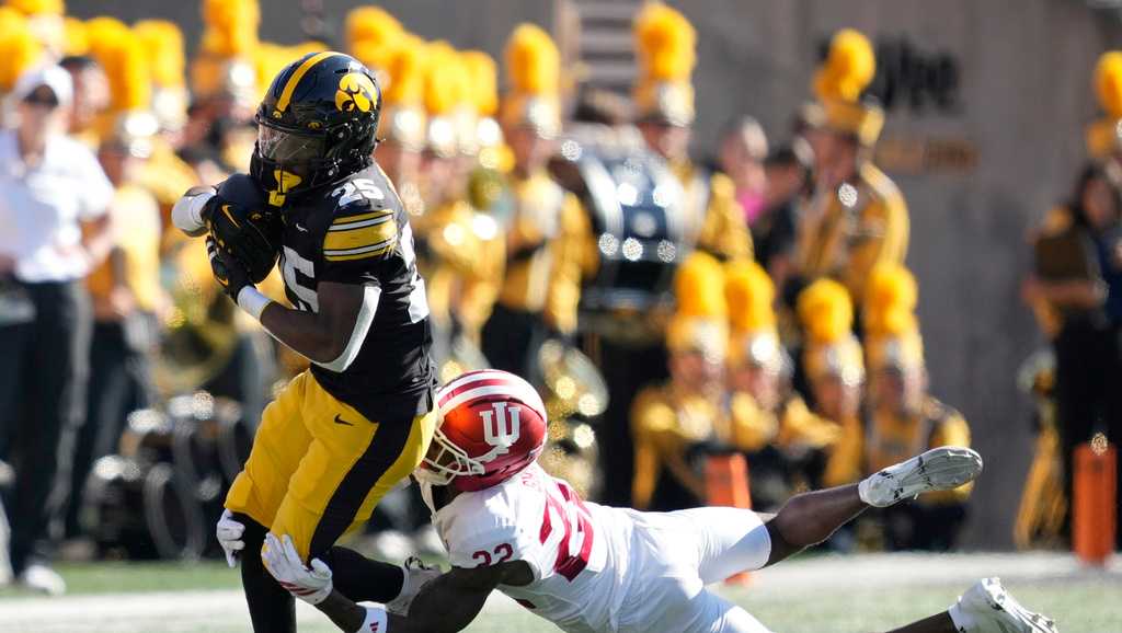 Iowa vs. Indiana football score updates, highlights and more