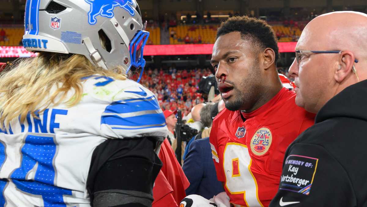 NFL suspends Lions’ Brian Branch one game for postgame fight with Chiefs