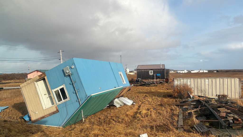 One killed, dozens rescued after storm slams western Alaska as search ...