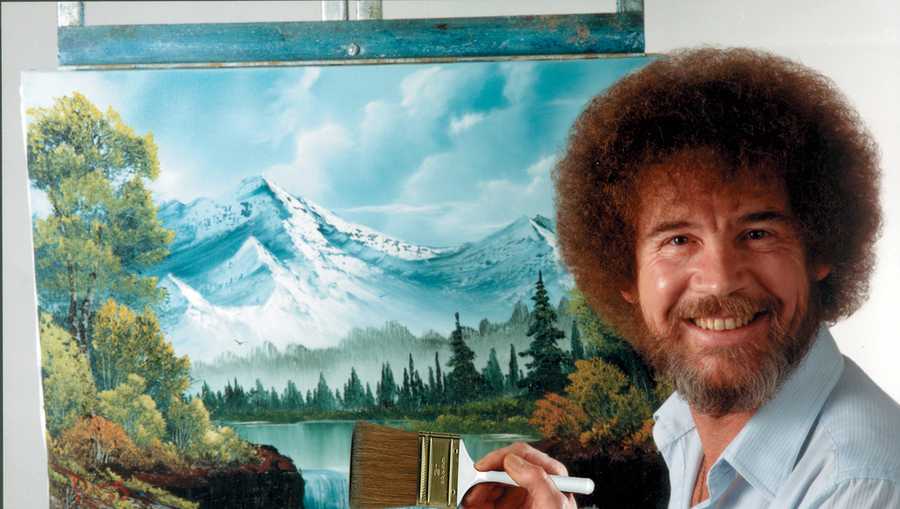 A happy circumstance: Bob Ross paintings sell for more than $600K to ...