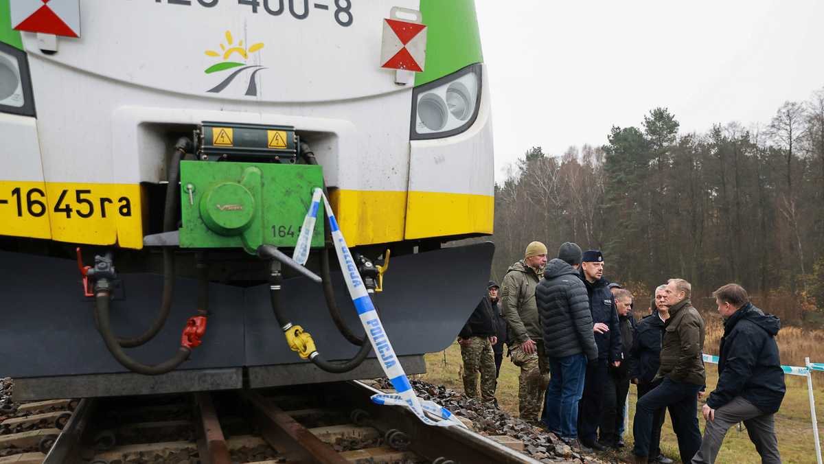 Poland railway explosion was 'act of sabotage,' prime minister says