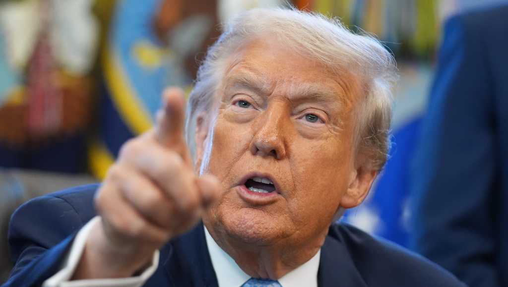 Trump accuses six Democrats of seditious behavior