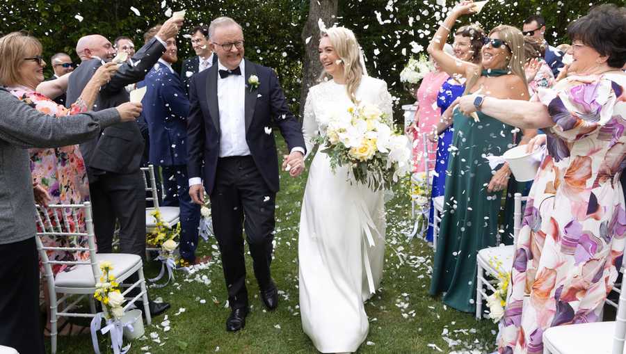 Australian prime minister Albanese becomes the first ever to marry in ...