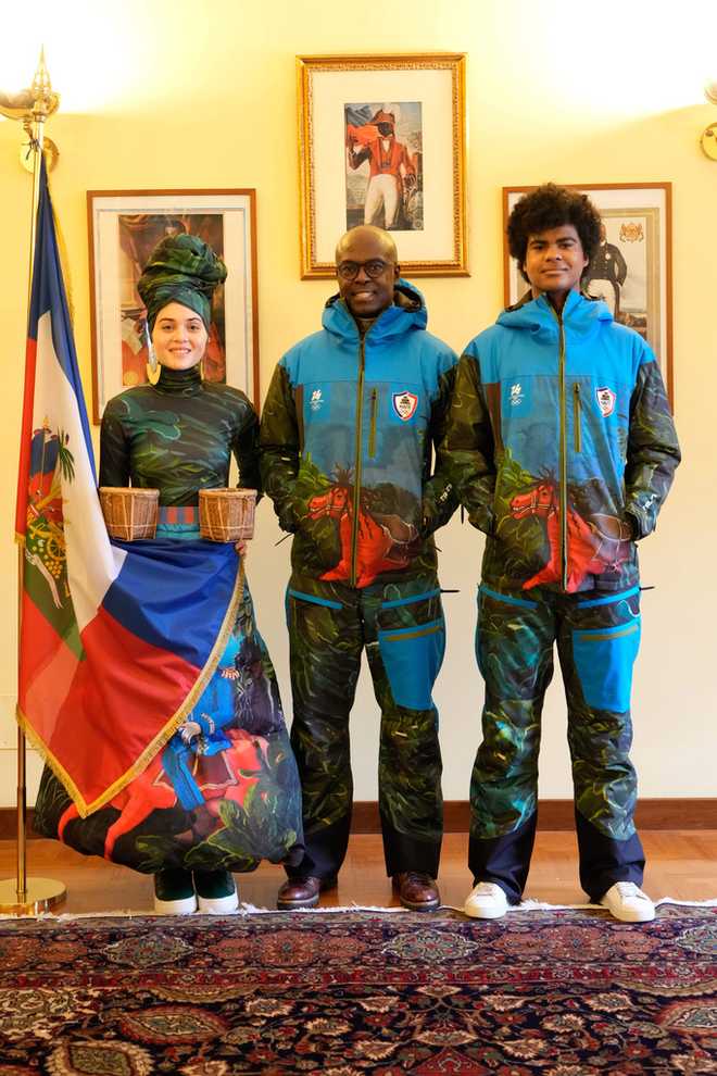 Haiti makes a statement with its uniforms at 2026 Winter Olympics