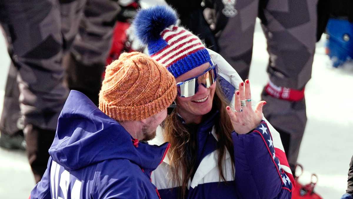 Valentine's Day at the Olympics looks different, but it's still special