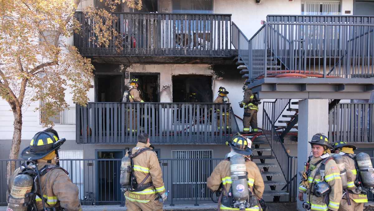 Apartment building fire controlled, occupants displaced