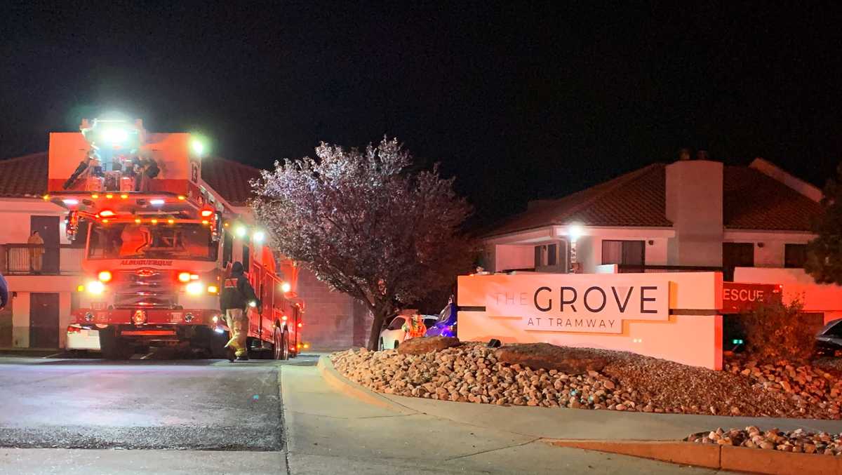 Apartment Fire In Northeast Albuquerque