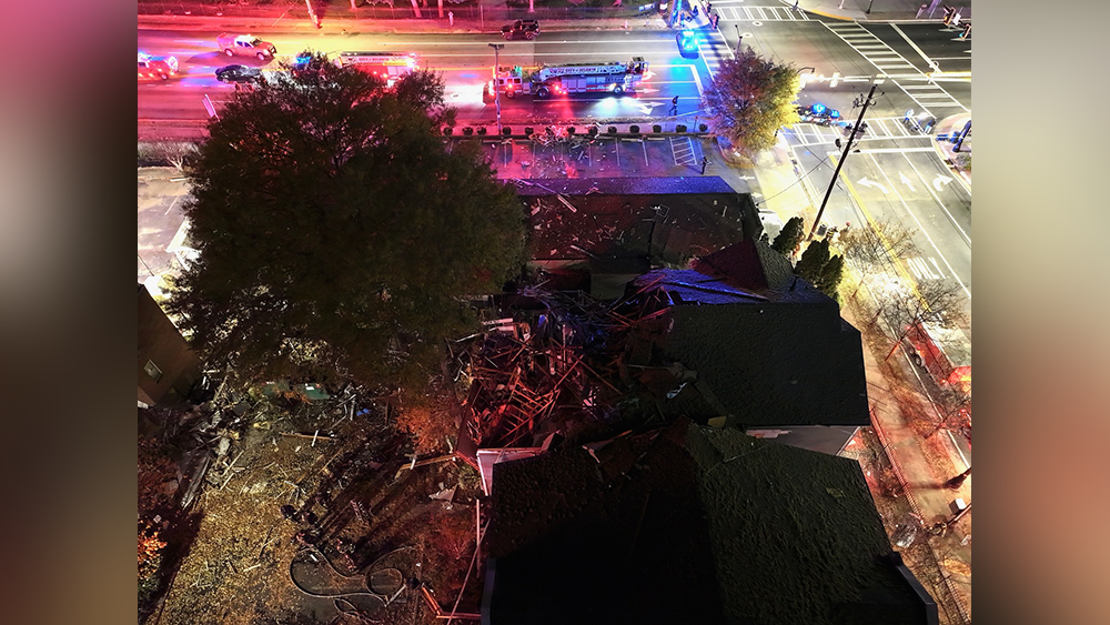 1 person injured in explosion by Atlanta's Mercedes-Benz Stadium