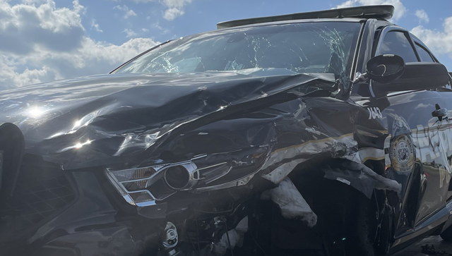 FHP: Apopka officer injured after driver crashes into patrol car