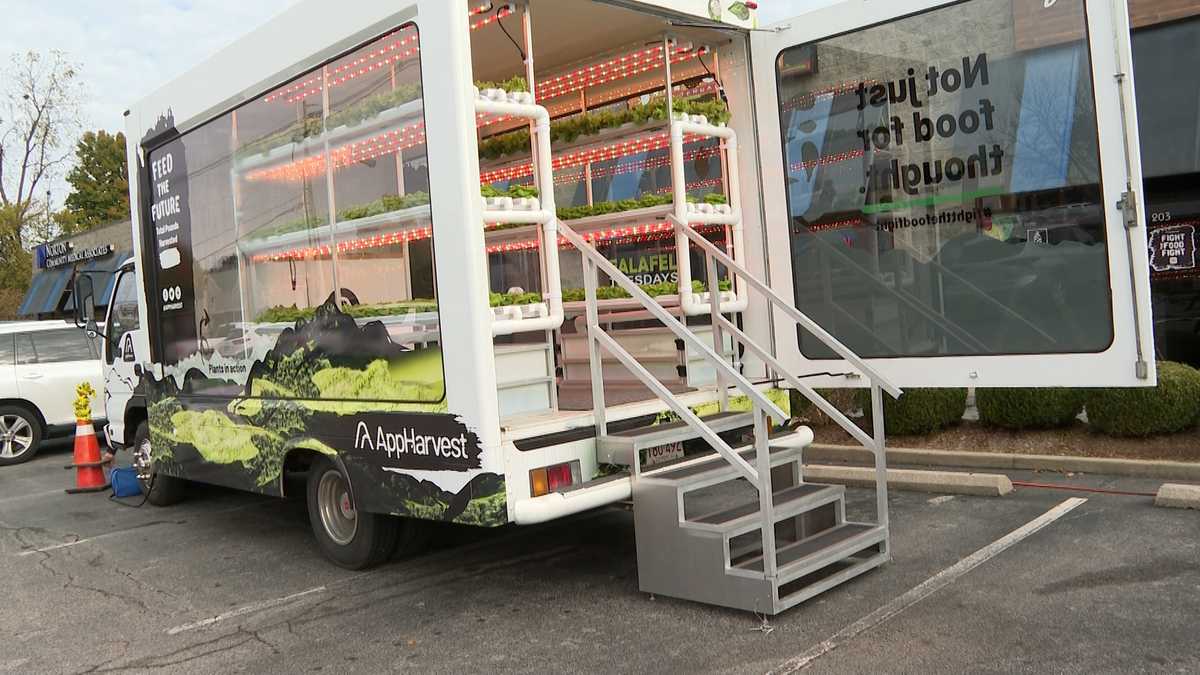 Mobile unit traveling Kentucky to help people learn about indoor farming
