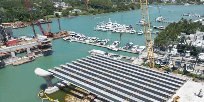 Florida's US 1 Bridge Project in Jupiter nearly 59% complete