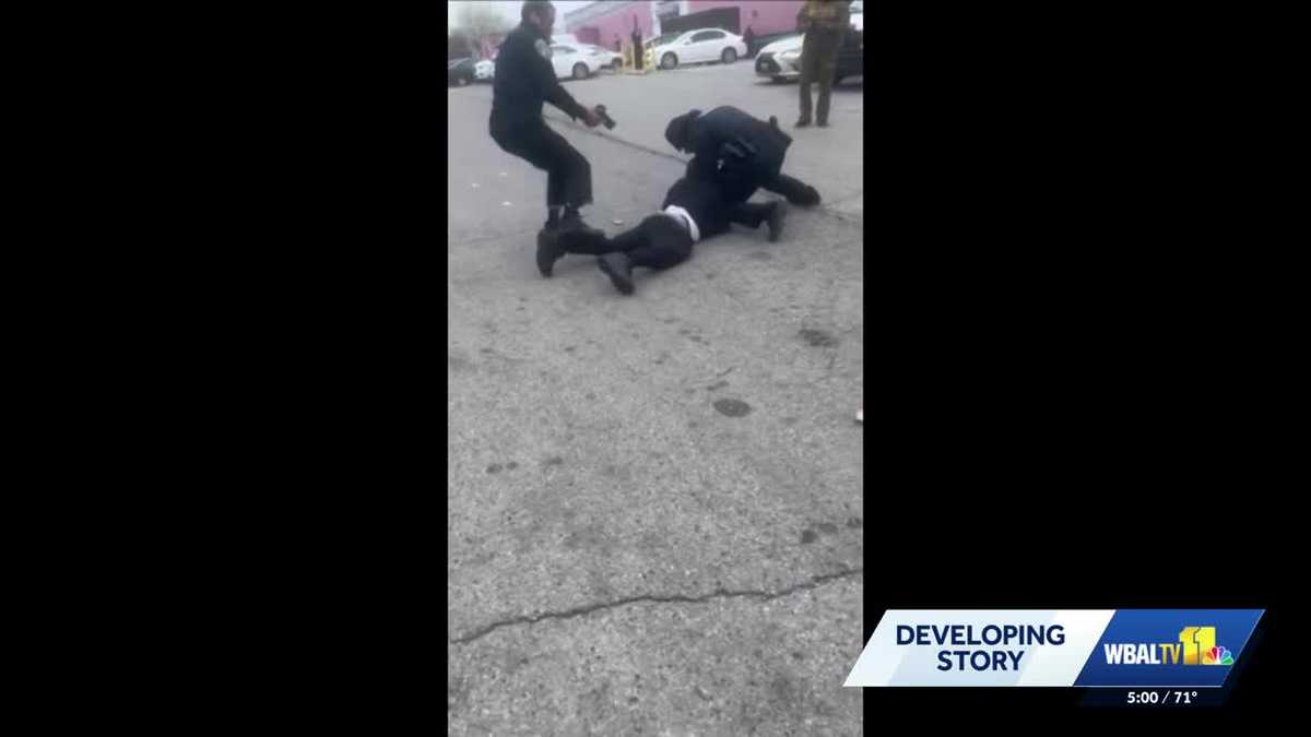 BPD identify man, officer involved in West Baltimore shooting