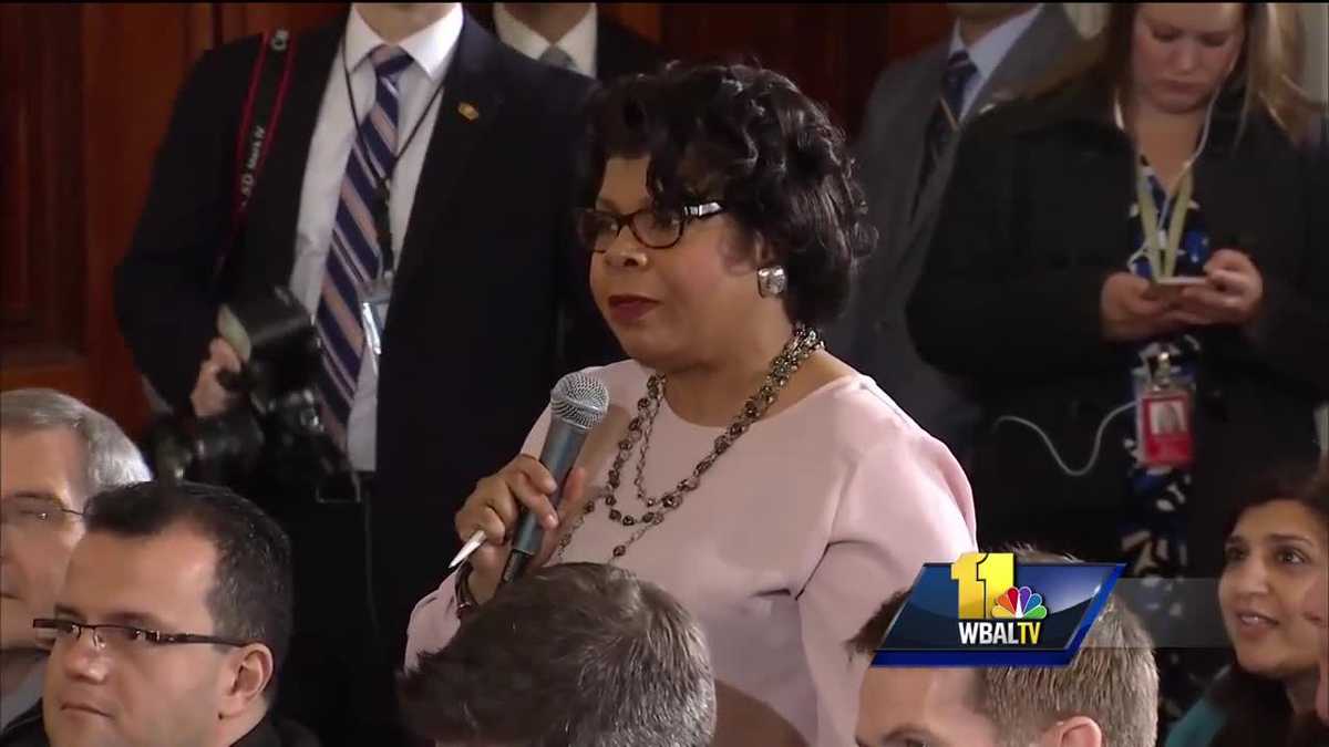 Baltimore's April Ryan shares thoughts on president's news conference