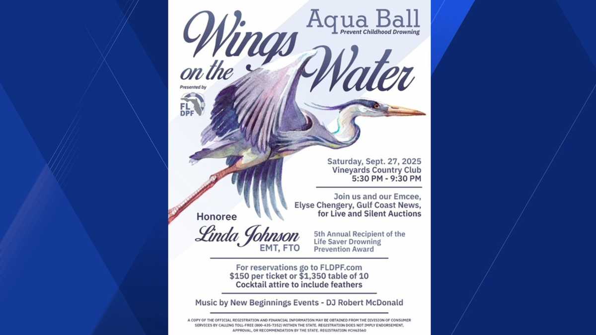 Florida Drowning Prevention Foundation hosts 7th annual Aqua Ball
