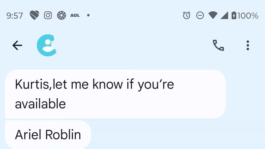 Scammers can pretend to be your boss with a text message