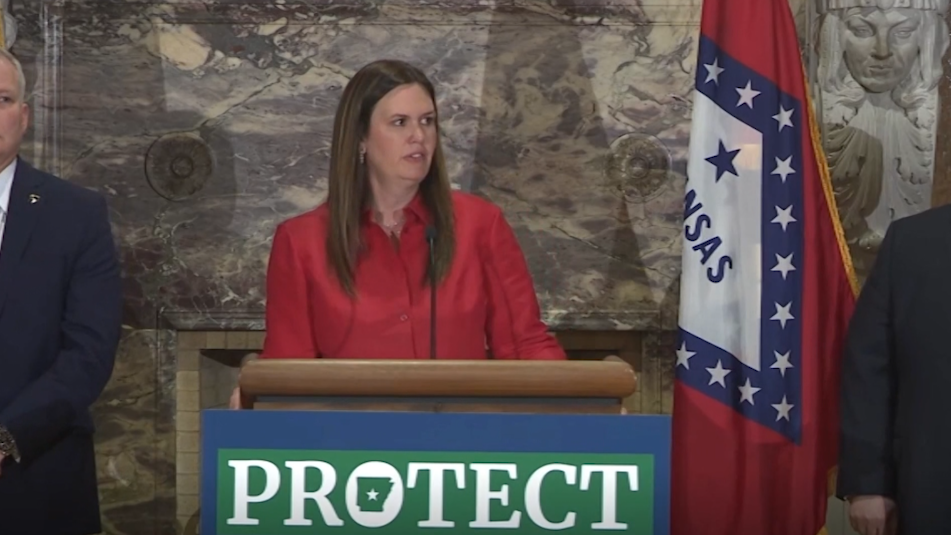 Sarah Huckabee Sanders Unveils Details Of Prison Reform Bill