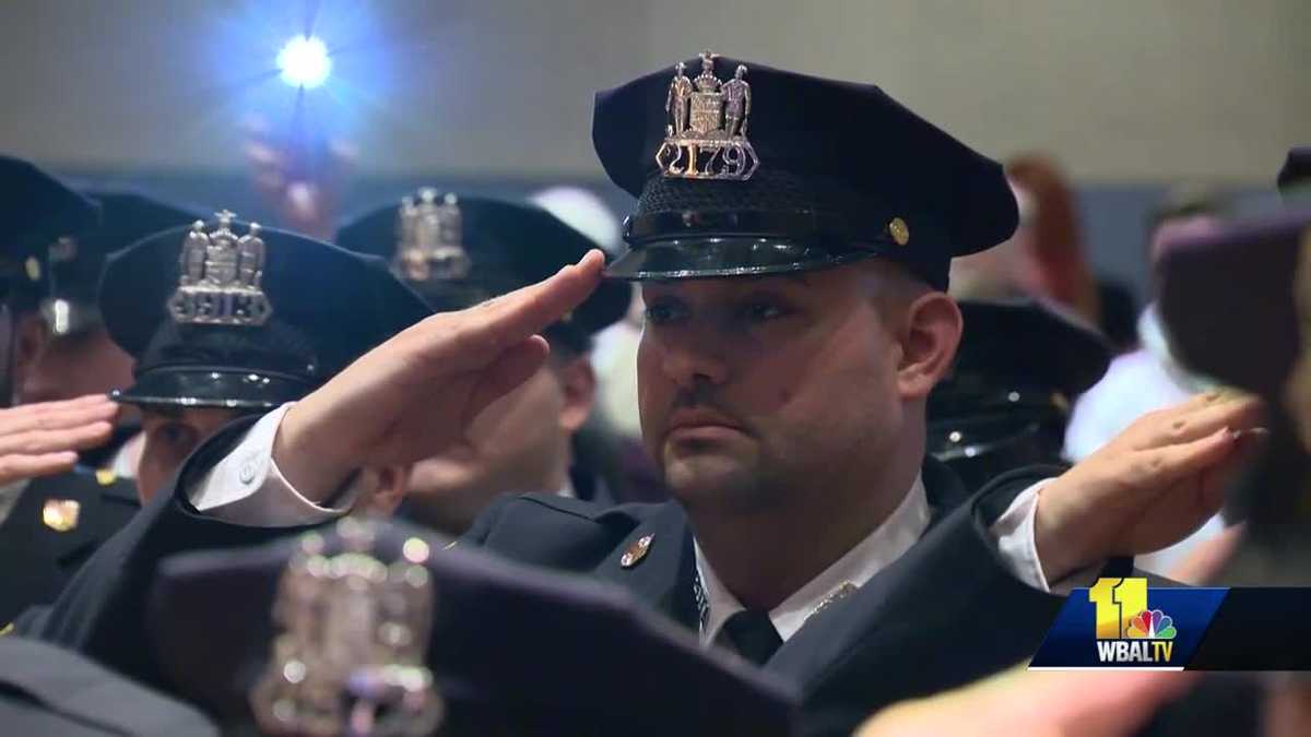 Puerto Rican recruits of police academy celebrate graduating while ...