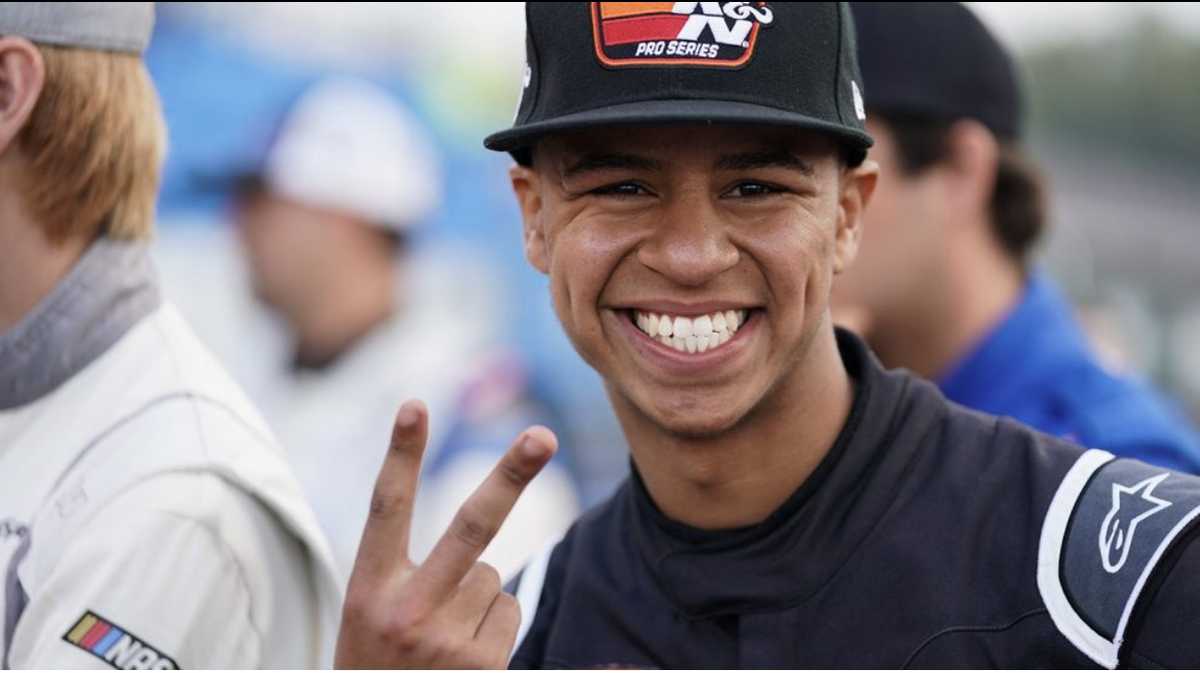 Autistic NASCAR driver brings message of hope to Winston-Salem