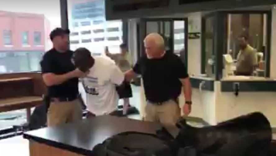 Man Arrested After Pulling Down Pants Spitting At Police 0437