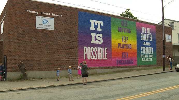 ArtWork's newest mural is bold, encouraging