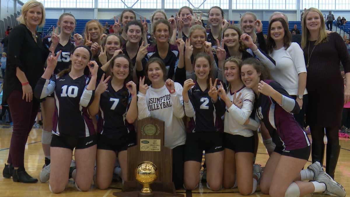Assumption Volleyball wins 20th State Championship