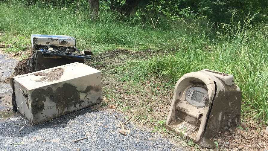 ATM machine found in Conestoga River