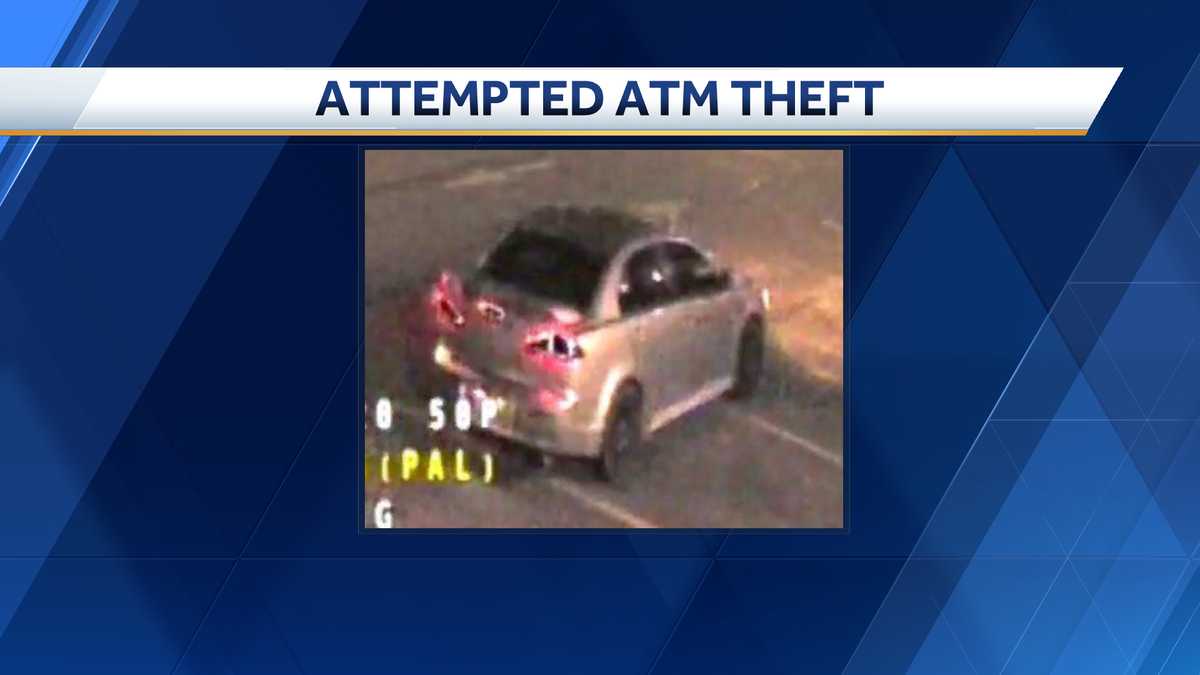 Police release surveillance image of vehicle involved in attempted ATM ...