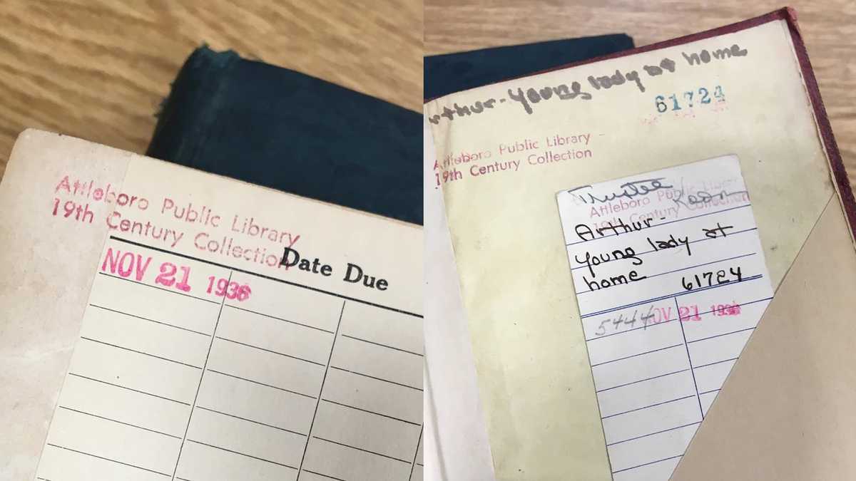 Better late than never? Library book returned 78 years later