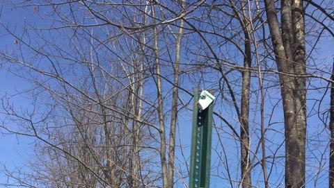 Maine ATV safety and speed limit signs vandalized or stolen