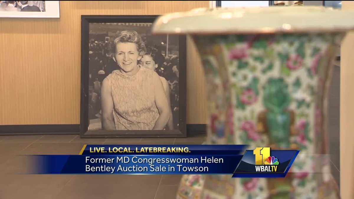 Collection of late Rep. Helen Bentley up for auction