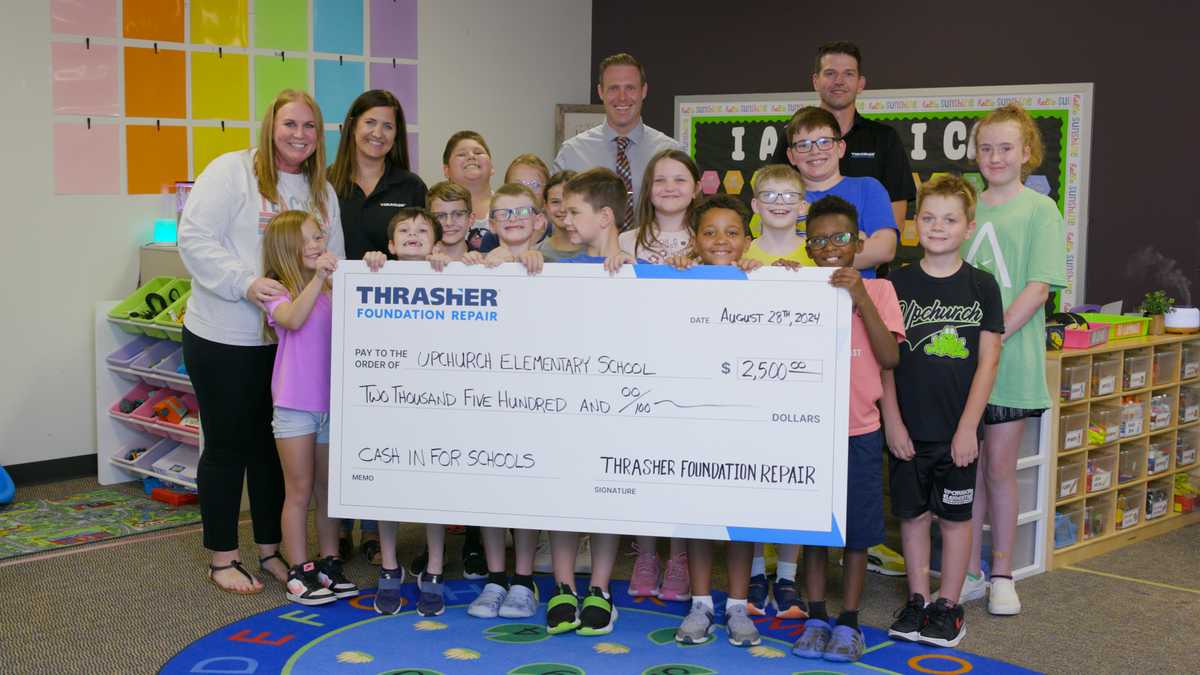 KETV celebrates first $2,500 Cash in for Schools winner