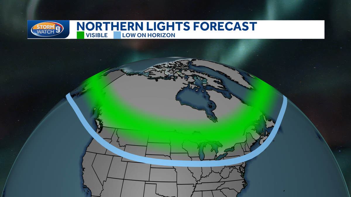NH northern lights outlook: Aurora borealis might be visible